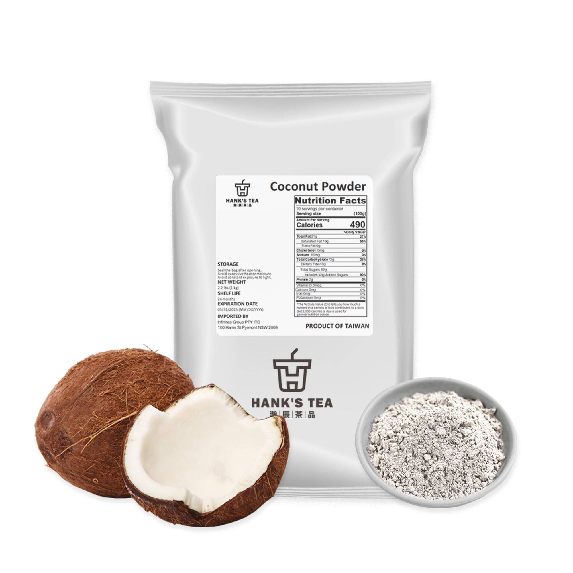 Coconut Flavor Powder (1kg) | Hank's Tea Bubble Tea Wholesale