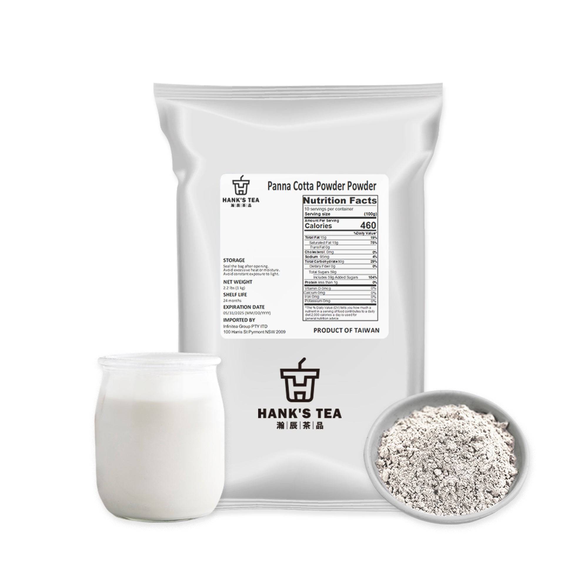 Panna Cotta Powder (1kg) | Hank's Tea Bubble Tea Wholesale