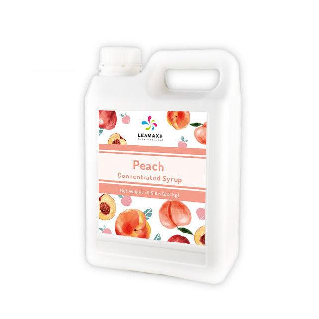 Peach Flavor Syrup (2.5kg) | Hank's Tea Bubble Tea Wholesale